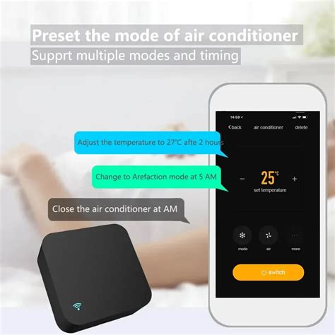 Smart Zigbee IR Remote Control Universal Infrared Tuya Smart Home Remote Controller For TV DVD