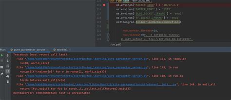Connect 127011 A Port Connection Refused Distributed Rpc Pytorch Forums