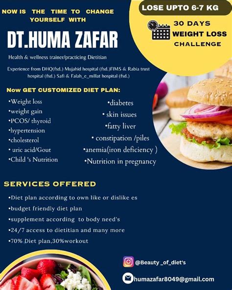 Dietitian Huma Baloch Posted On Linkedin