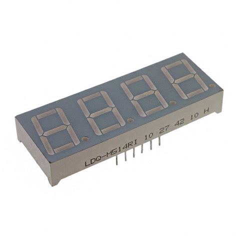 Lumex Opto Components Inc In Segment Quad Display Fibre Optics Flexible Connector