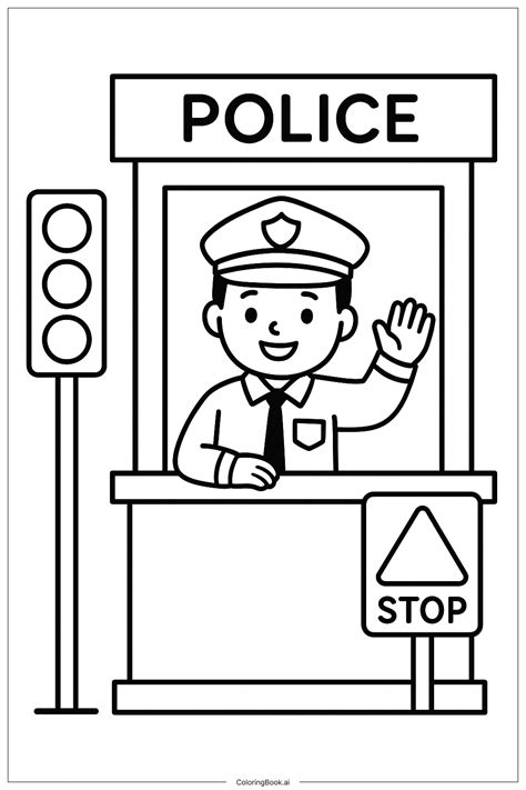 교통 표지판 색칠 페이지 그림 색칠하기 책 교통