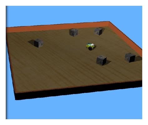 Webots Robot Simulator With Boebot Robot Environment Download Scientific Diagram