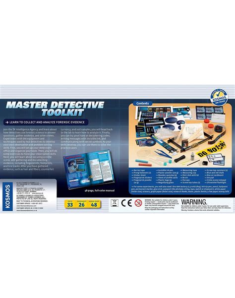 Master Detective Toolkit Learn From Forensic 26 In 1 Kit The Stem Store Educational Stem