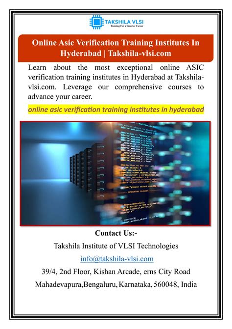 Ppt Online Asic Verification Training Institutes In Hyderabad Takshila Powerpoint