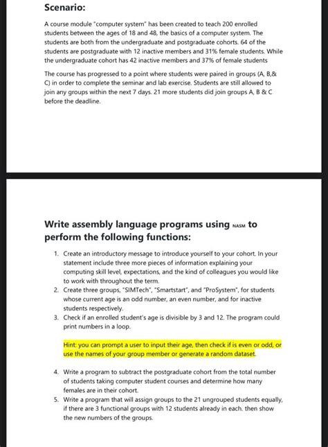 Scenario A Course Module Computer System Has Been Chegg