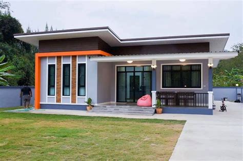บ้านโมเดิร์นสวยโมเดิร์น 3 ห้องนอน 1 ห้องน้ำ งบก่อสร้าสง 800 000 บาท