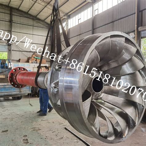 Turbine Runner Transported To The Power Station Francisrunner Hydroturbine Waterturbine