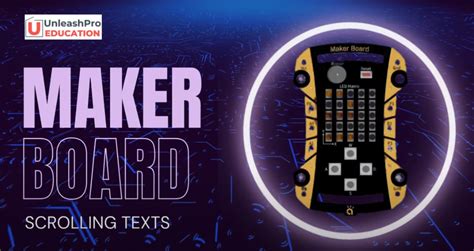 Scrolling Texts Avishkaar Project