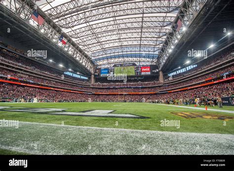 Houston Texas Usa 22nd Nov 2015 A Stadium View Of Nrg Stadium