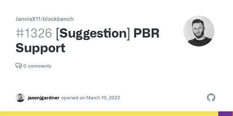 Suggestion Pbr Support · Issue 1326 · Jannisx11blockbench · Github