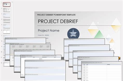 Project Debriefing Template