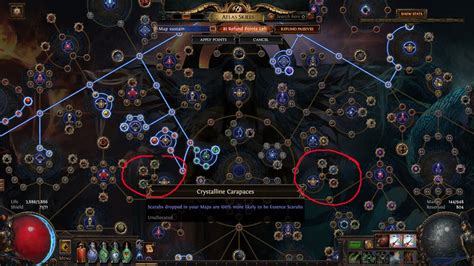 suggestion these scarab nodes should be re moved and added to league nodes instead r pathofexile