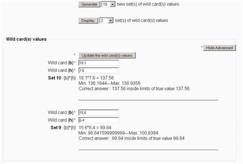 Simple Calculated Question Type Moodledocs