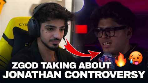 Zgod Taking About Jonathan Controversy 🥵🔥and Comeback 🔥💛 Youtube
