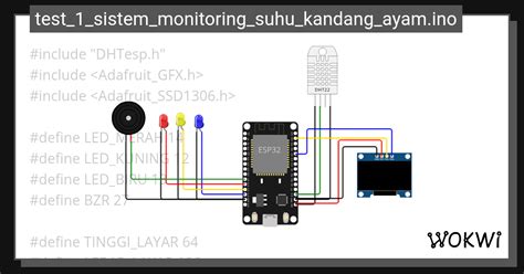 Test1sistemmonitoringsuhukandango Wokwi Esp32 Stm32 Arduino Simulator