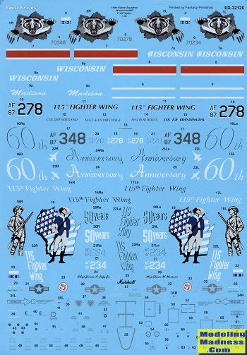 Euro Decals 32126 176 Fs F16c Falcon Reviewed By Scott Van Aken
