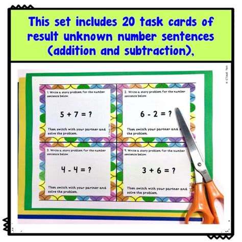 Write And Solve Problem Situations Result Unknown Made By Teachers