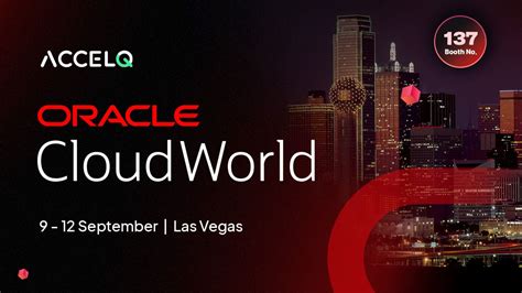 Accelq Partners With Oracle For Cloudworld Conference 2024