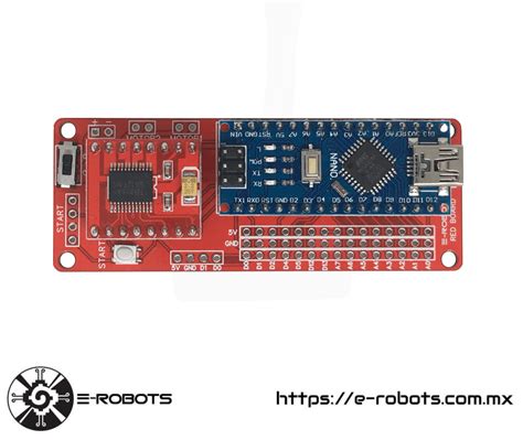 Red Board Tarjeta Para Minisumos Y Seguidores De Linea E Robots