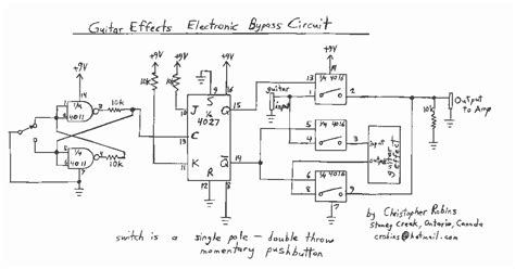 Guitar Effect Bypass Circuit Under Musical Effects Circuits Next Gr