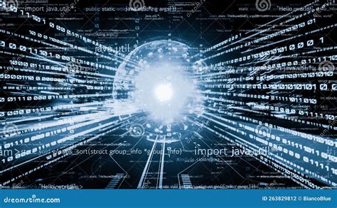 Software Development Application Programming Code And Tacit Computer Coding Stock Illustration