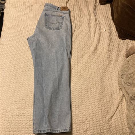 Light Blue Dickies Jeans Size 36 Been Worn A Few Depop