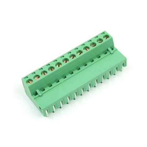 Kf2edgr 5 08 12p 12 Pin 90 Degree Pluggable Vertical Terminal Block