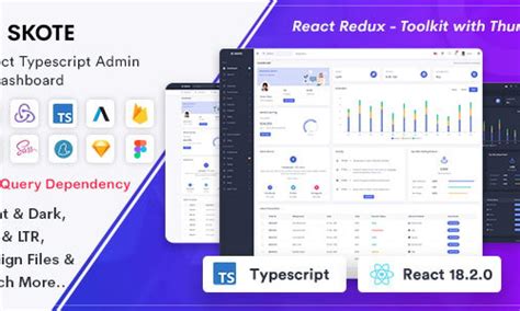 Skote React Typescript Admin And Dashboard Template By Themesbrand