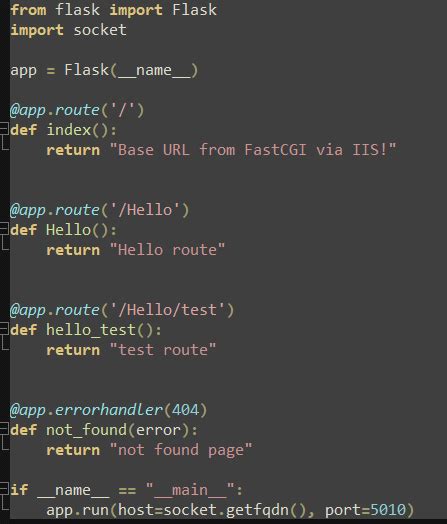 Python PowerAutomate Custom Connector To IIS API Always Resolves To
