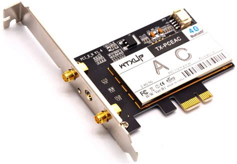 PCIE Wireless Adapter Dual Band 802 11ac 1730Mbps Desktop Computer WiFi Card With Bluetooth 5 0