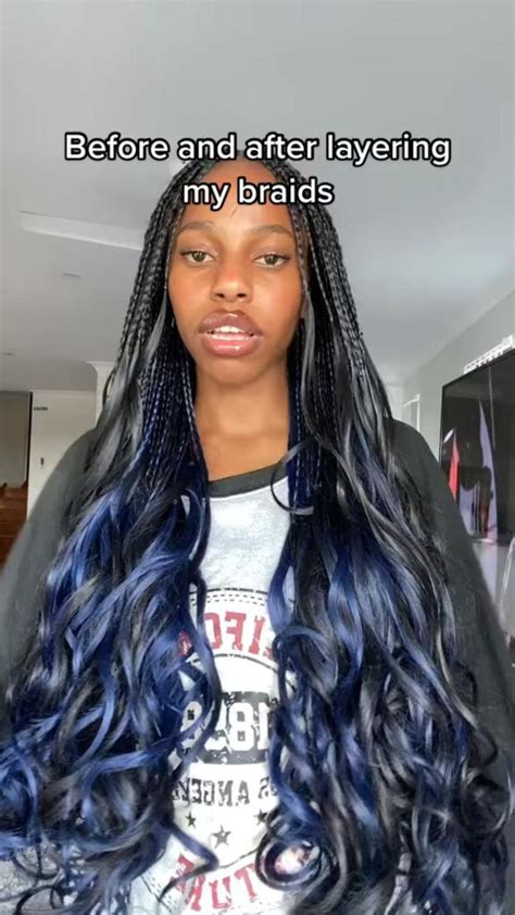 French Curl Tutorial French Curl Hair Black Women Hairstyles Cute Box Braids Hairstyles