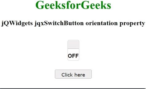 Jqwidgets Jqxswitchbutton 方向属性 码农参考