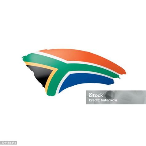 남아 프리 카 공화국 플래그 흰색 배경에 벡터 일러스트 레이 션 0명에 대한 스톡 벡터 아트 및 기타 이미지 0명 국기 기 Istock