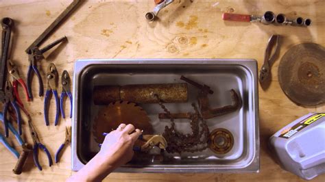 How To Remove Rust From Tools YouTube