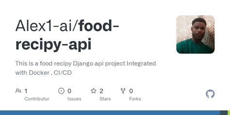 Emmanuel Onedibe On Linkedin Github Alex1 Aifood Recipy Api This Is A Food Recipy Django Api