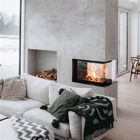 Visio 31 Three Sided Room Divider Fireplace 7kw Robeys