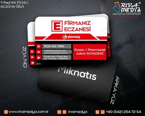 Eczane Magnet Örnekleri