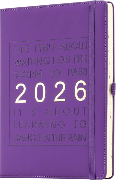 A4 Dagboek 2026 Dag Per Pagina Productiviteit Dagplanner Van Januari