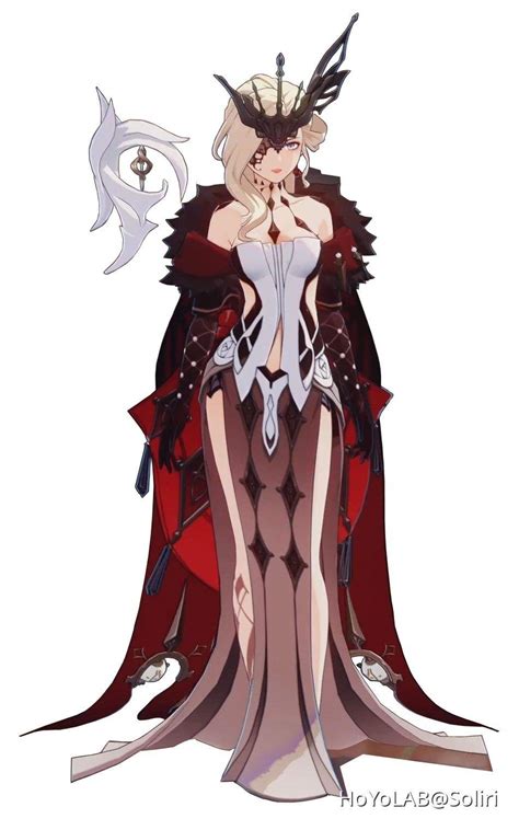 Tsaritsa Fan Designinspired By Sakurajess Genshin Impact Hoyolab