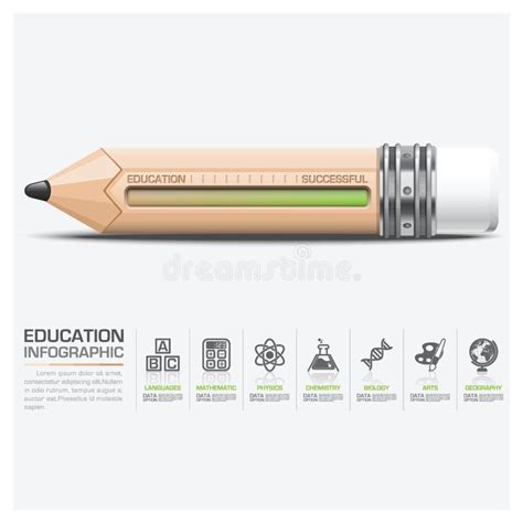 Infographic Scale Visualizing Process Stock Vector Illustration Of