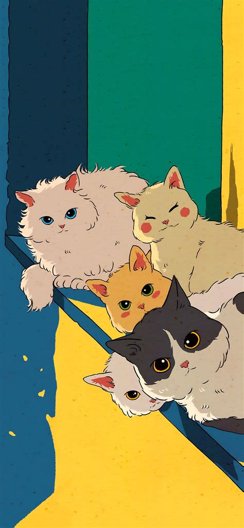 Pin By Roberto Trufelli On Wallpapers Diversos Cat Phone Wallpaper