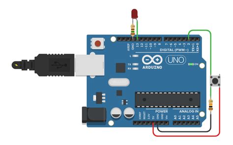 Circuit Design Toggle Switch Tinkercad