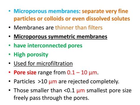 Membrane Separation Process Pptx Chemistry Science