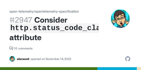 Consider `statuscodeclass` Attribute · Issue 2947 · Open Telemetryopentelemetry