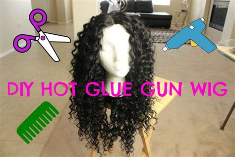 DIY Hot Glue Gun Wig For Under 20 Video Black Hair Information