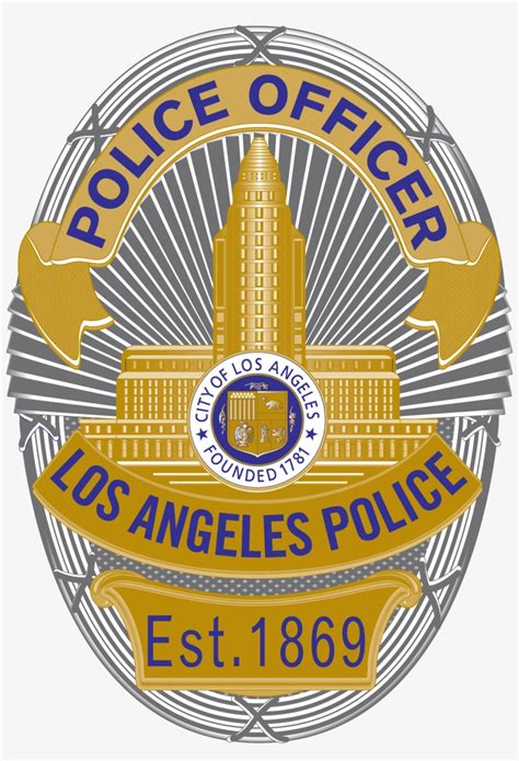 Lapd Badge Lspd Badge Free Transparent PNG Download PNGkey