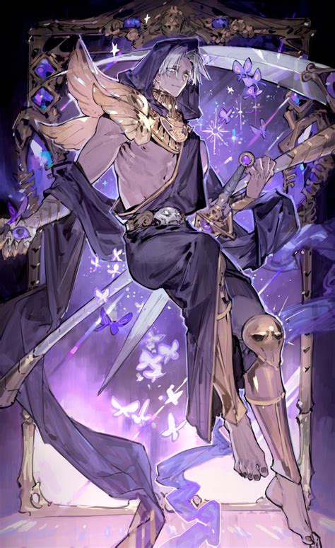 Thanatos Hades And More Drawn By Starshadowmagician Danbooru