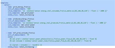 energy sensor template configuration home assistant community