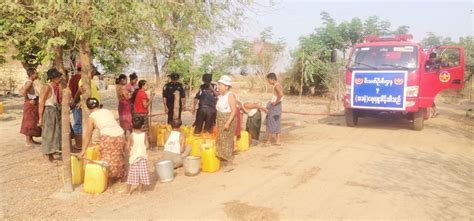 သဲကုန်းမြို့နယ်အတွင်းရှိ သောက်သုံးရေအခက်အခဲရှိနေသည့် ကျေးရွာသို့ ရေလှူဒ