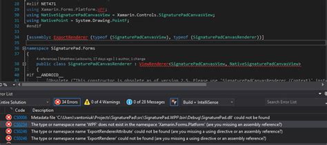 The Type Or Namespace Name Wpf Does Not Exist · Issue 2893 · Xamarinxamarinforms · Github